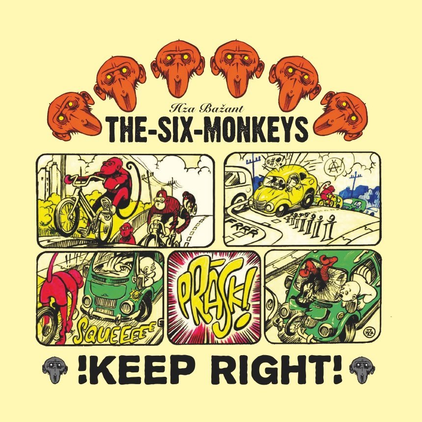 THE SIX MONKEYS :: ILUSTRACE A KOMIKSY :: Hza Bažant